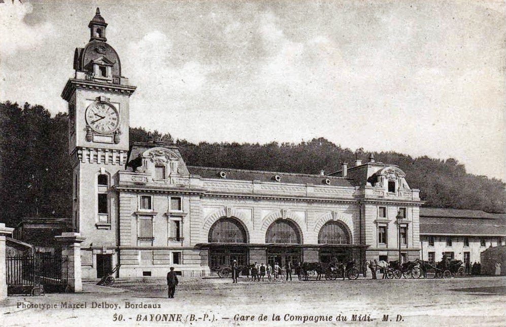 La gare de Bayonne