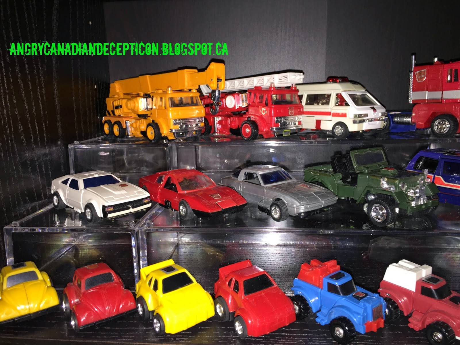 A Transformers Blog - My Life In Collecting: G1 Autobot Car Shelf
