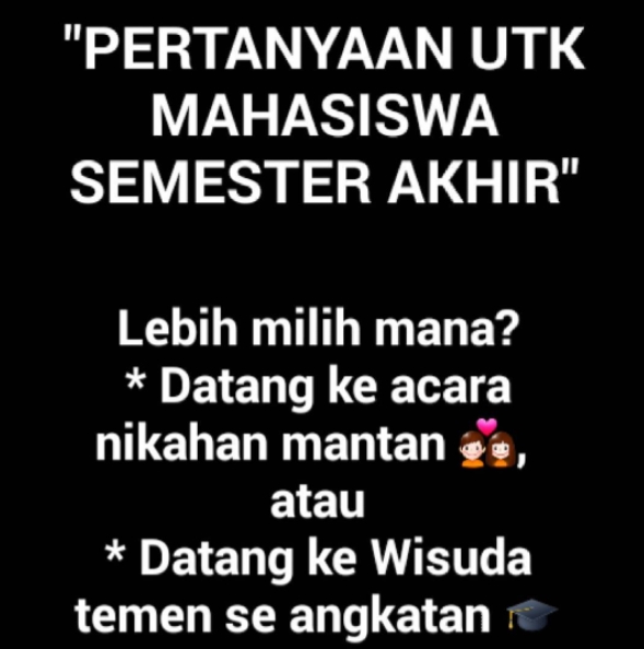 10 Meme 'Mahasiswa Semester Akhir' Ini Bikin Baper Pengen Cepet Wisuda