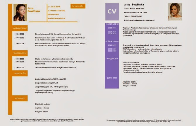 CV builder template. Make your cv with maker!