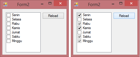 VB.NET: CheckedListBox Control