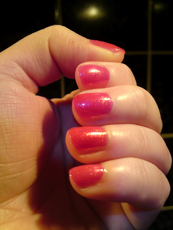 Economy Nails: W7 Cerise Pink