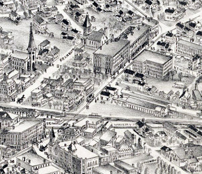 FRAMINGHAM MATTERS: Old maps and aerial drawings of Framingham ...