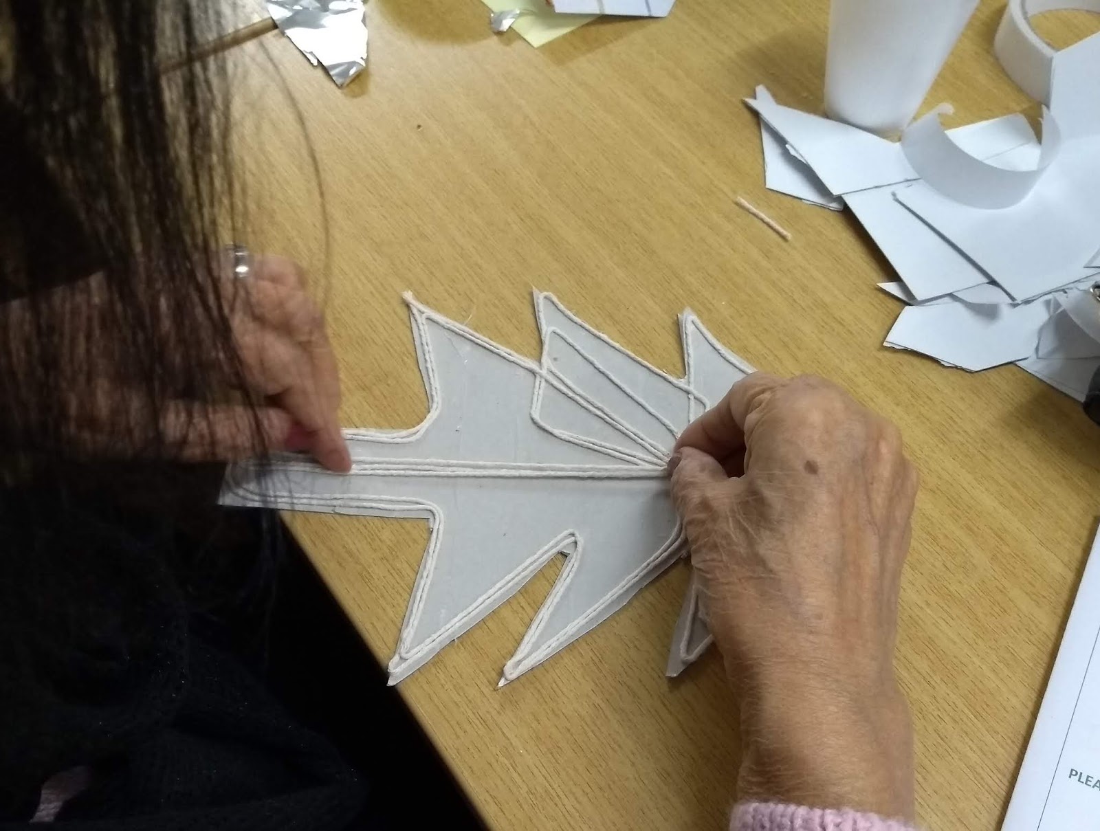 Spiral Arts: Making Space - Foil Decorations