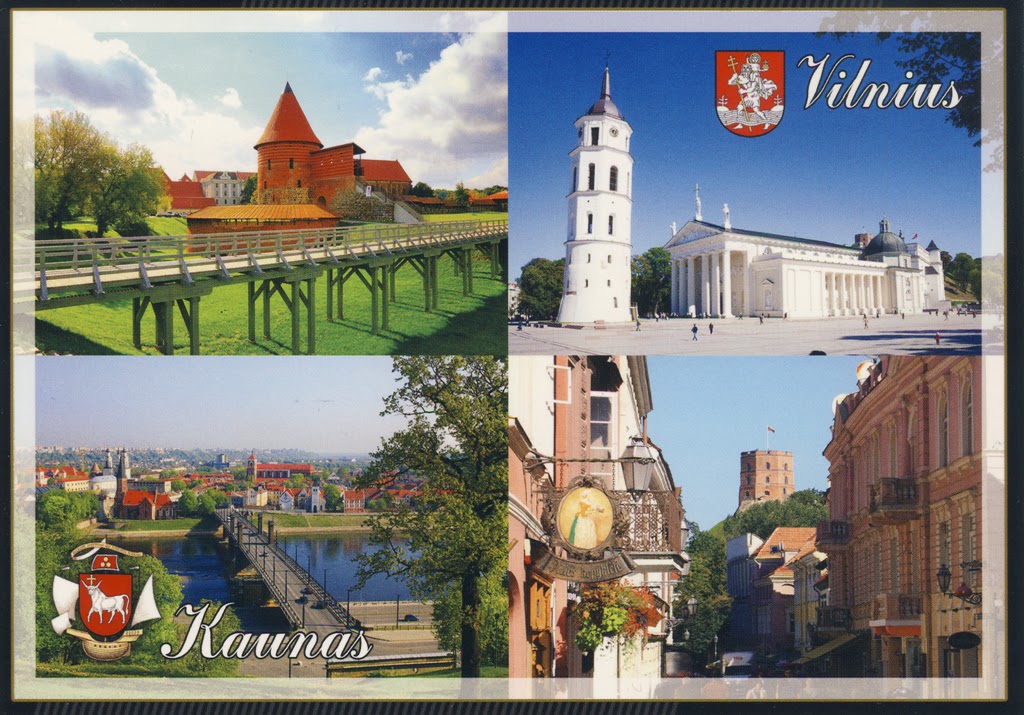 World on Postcards: Lithuania / Litwa