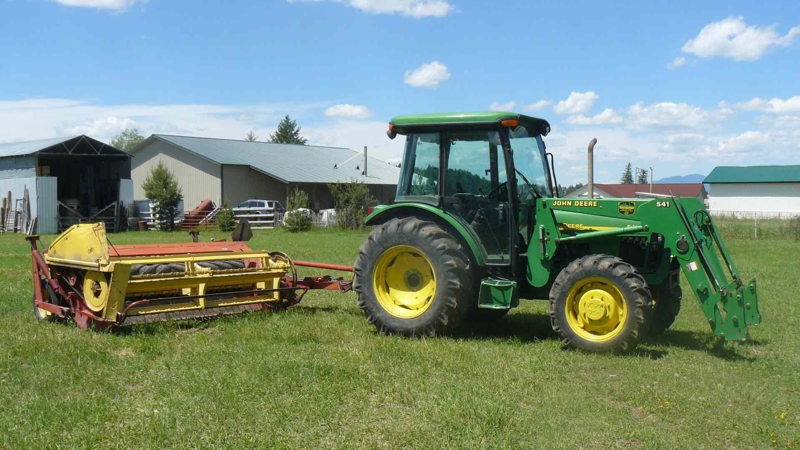 Life among the Tall Pines: Cutting hay and irrigation