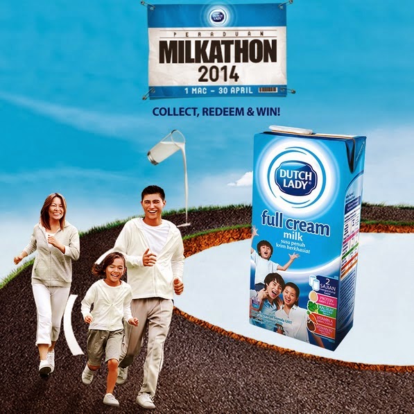 My Complete Contest (Malaysia): Dutch Lady Milkathon 2014 Contest ...