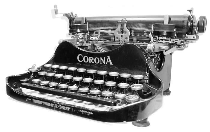The Discovery History Typewriter