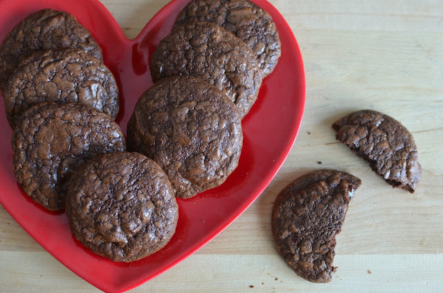 Playing with Flour: Double chocolate cookies