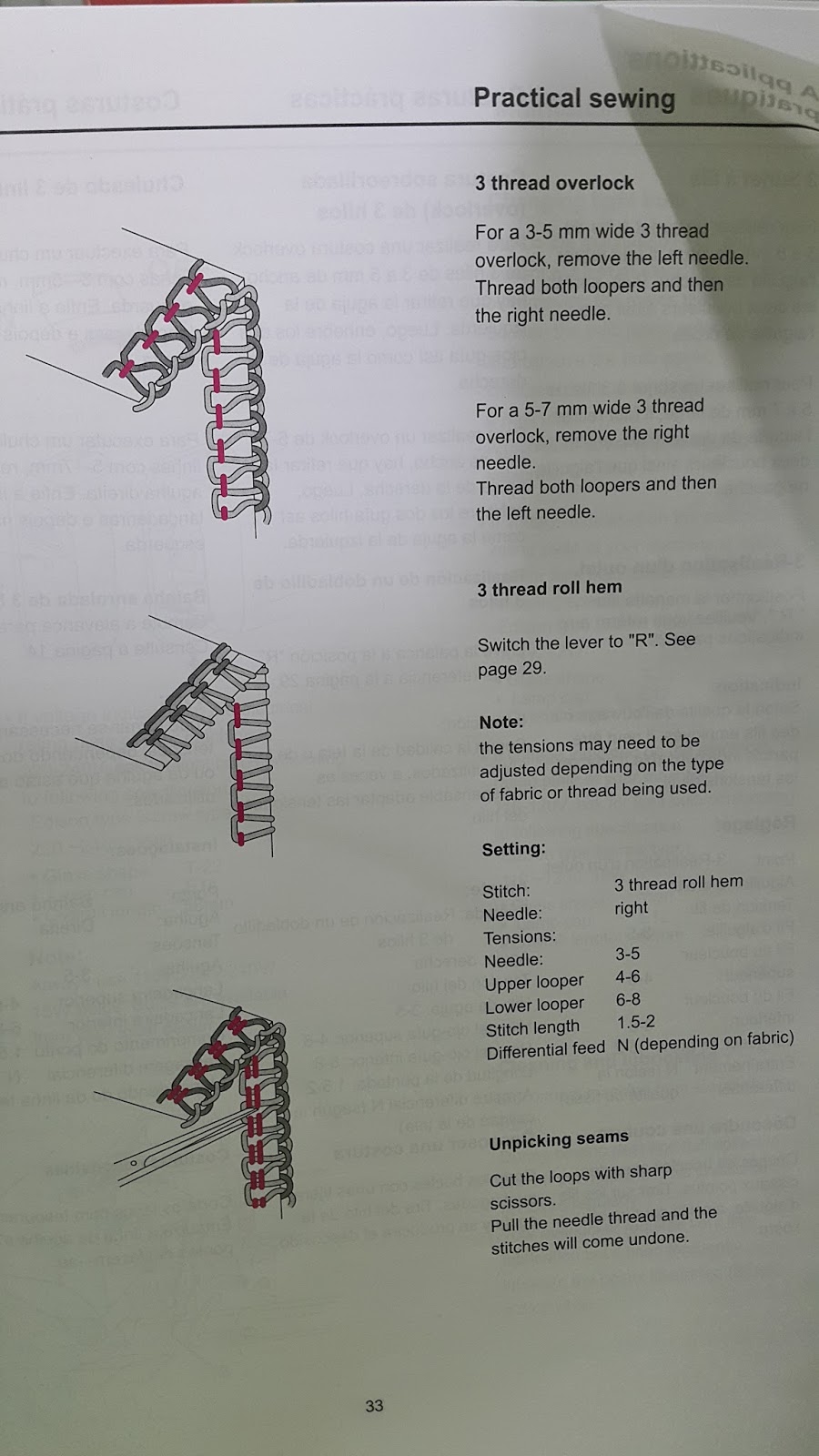 Nota wajib mesti ada untuk mesin jahit tepi Juki MO-50e ~ aha09-lifestyle
