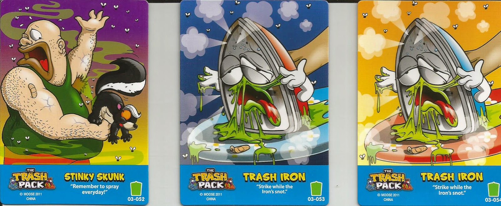 GeoBloxJF: The Trash Pack Trading Card Collection 1 03-031 - 03-060