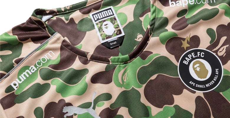 Classy Puma BAPE FC Kits Revealed - Footy Headlines