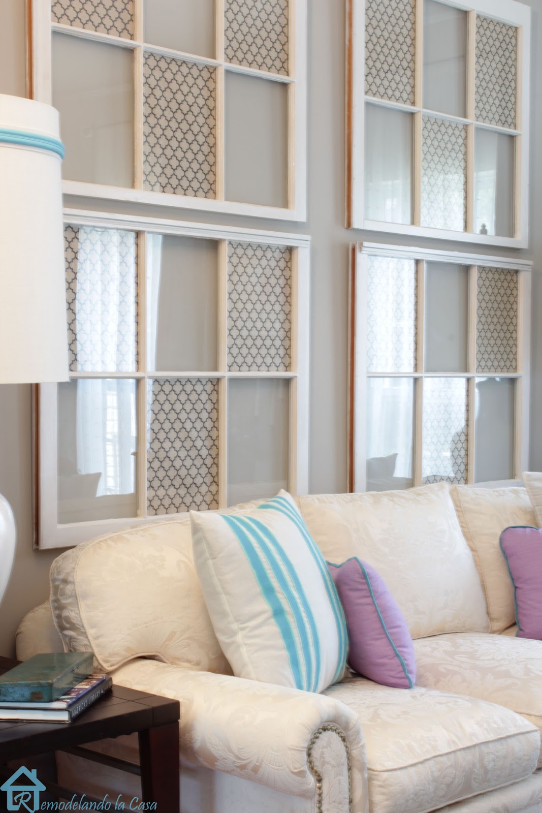 Decorating with Old Windows - Remodelando la Casa