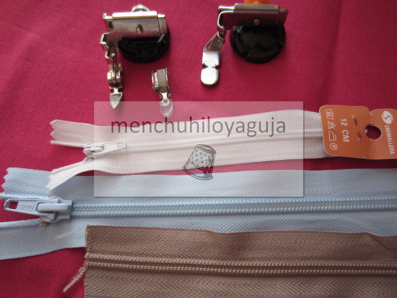 PATRONES DE COSTURA: CIERRES EN PRENDAS DE VESTIR Y DEL HOGAR