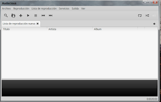 DistritoTux: Audacious (Reproductor de música)