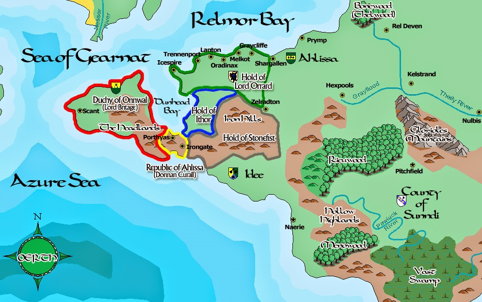Maps of Greyhawk: Misc Maps