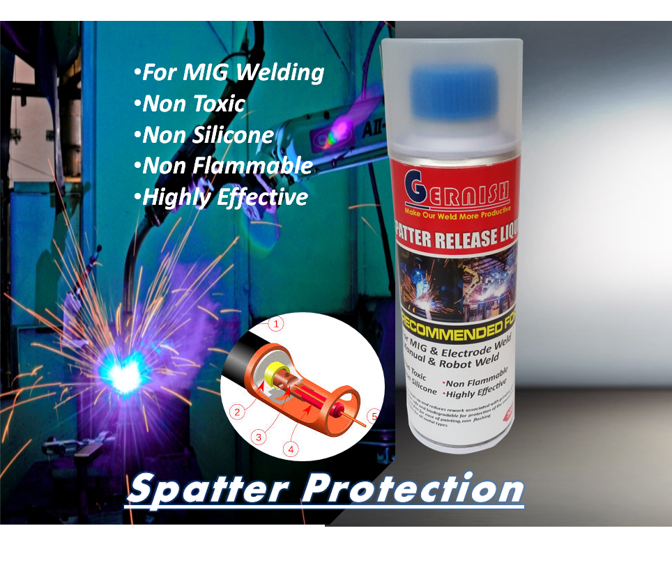 Anti Spatter Welding Gernish: Anti Spatter Welding Gernish