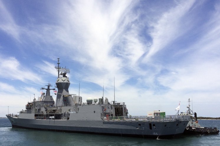 DEFENSE STUDIES: HMAS Ballarat Sails from Successful Upgrade