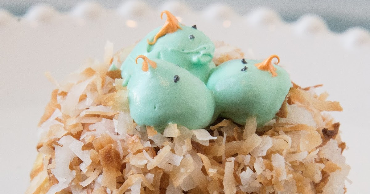 June Cupcake of the Month - Birds Nest ~ Learn, Live, and Explore!