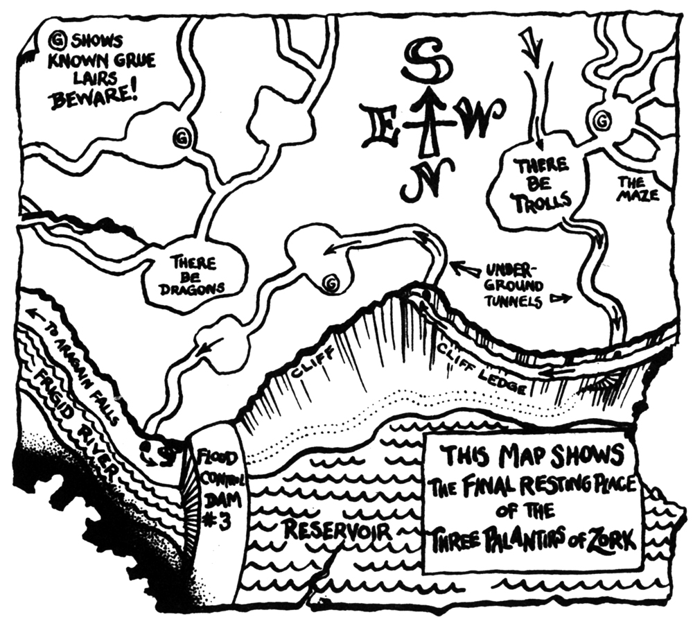 Lone Tiger Gamebook Reviews: Zork 1: The Forces of Krill by S. Eric ...