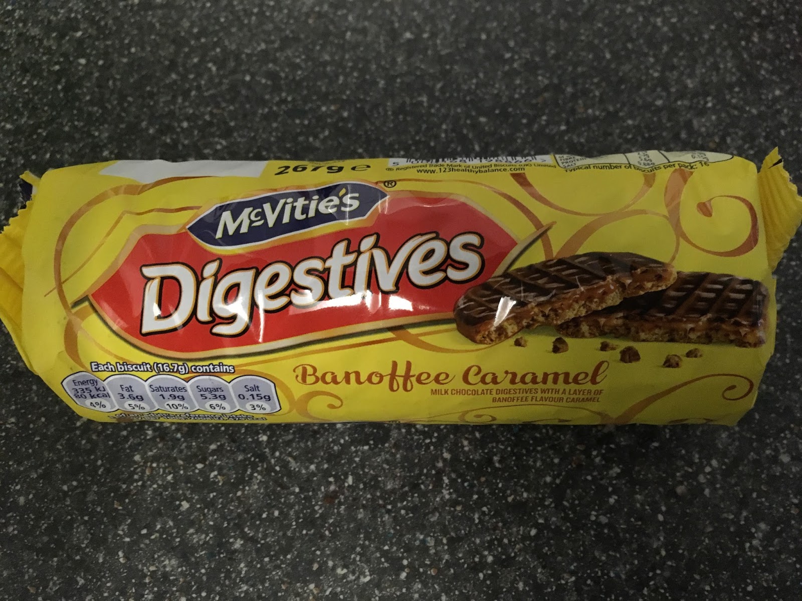 A Review A Day: Today's Review: McVitie's Digestives Banoffee Caramel