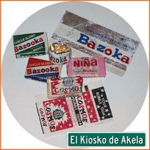 EL KIOSKO DE AKELA: LOS CHICLES CHEIW AÑOS SETENTA