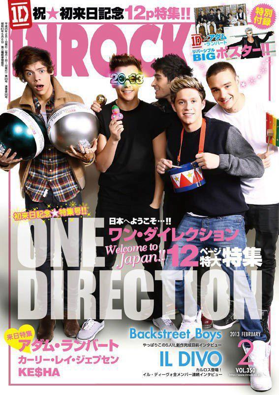 One Direction Girls ♥: Portada de la revista "InRock"