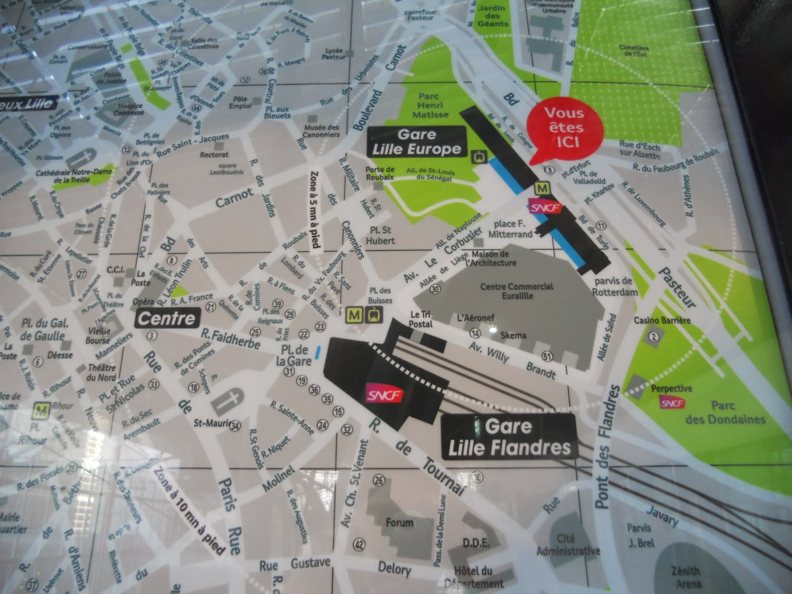 Historia y Genealogía: Estaciones de Lille-Frandes. Metro y Ferrocarril ...