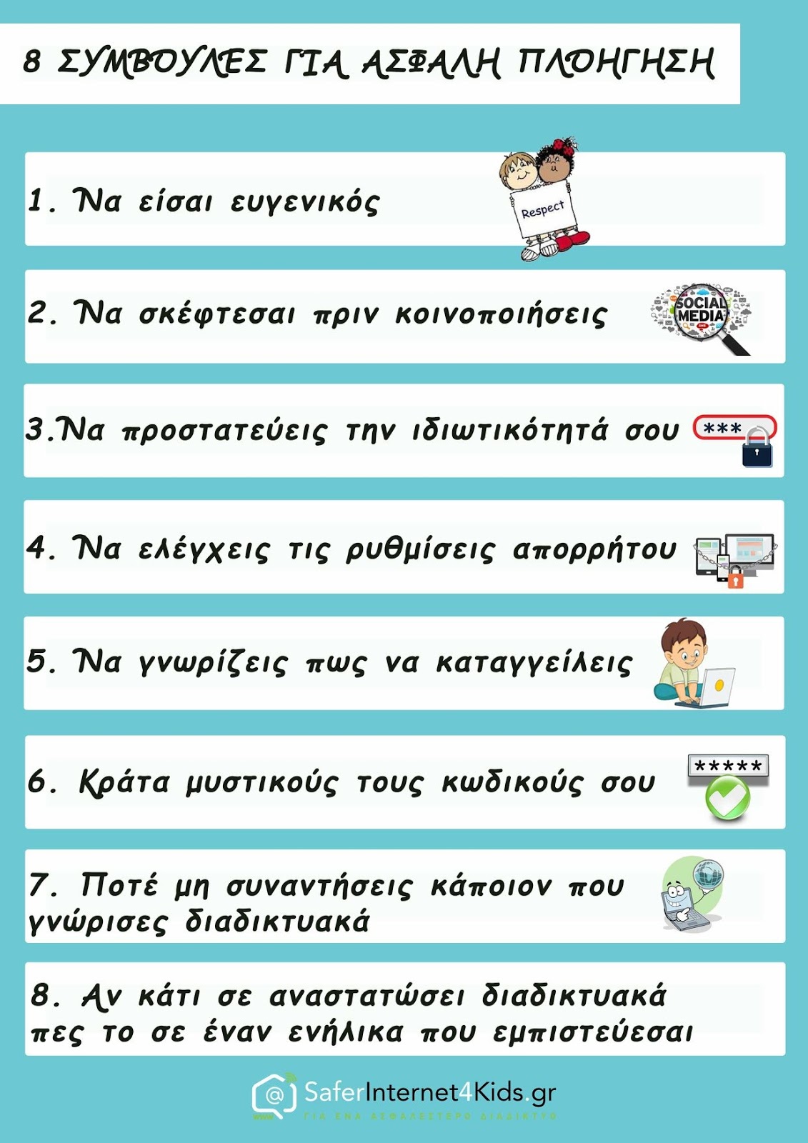 Οι Τ.Π.Ε. στην εκπαίδευση: Περί ασφαλής πλοήγησης