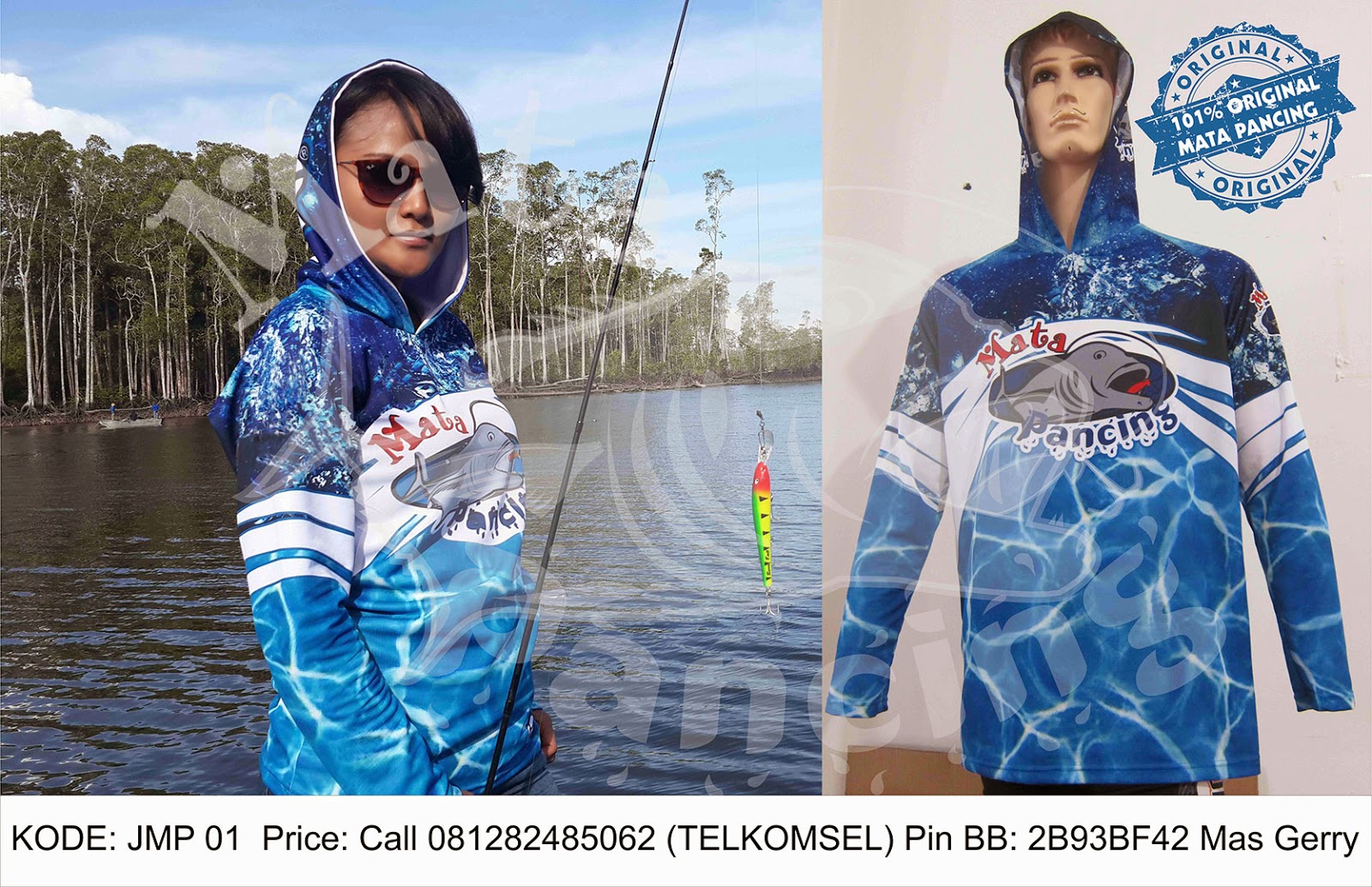 Kaos Mancing, Baju Mancing, Jersey Mancing, Baju Mata Pancing