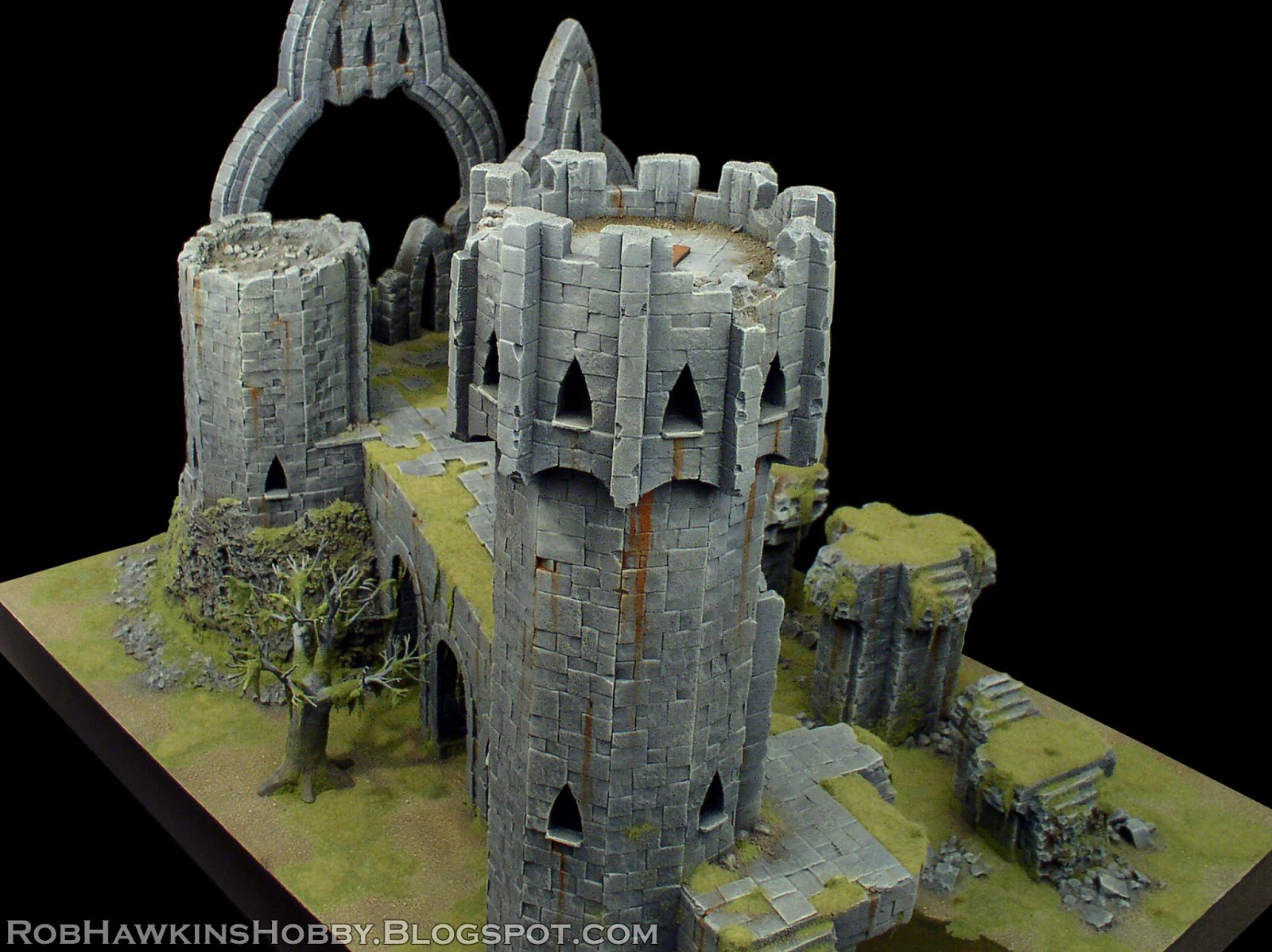 Rob Hawkins Hobby: Runewars Terrain, Part 4: Painting and the Finished ...
