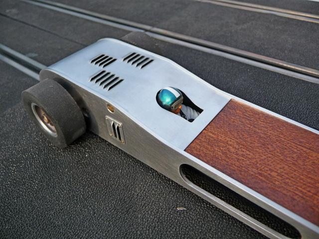 Attila Slot Car: Dragster home made