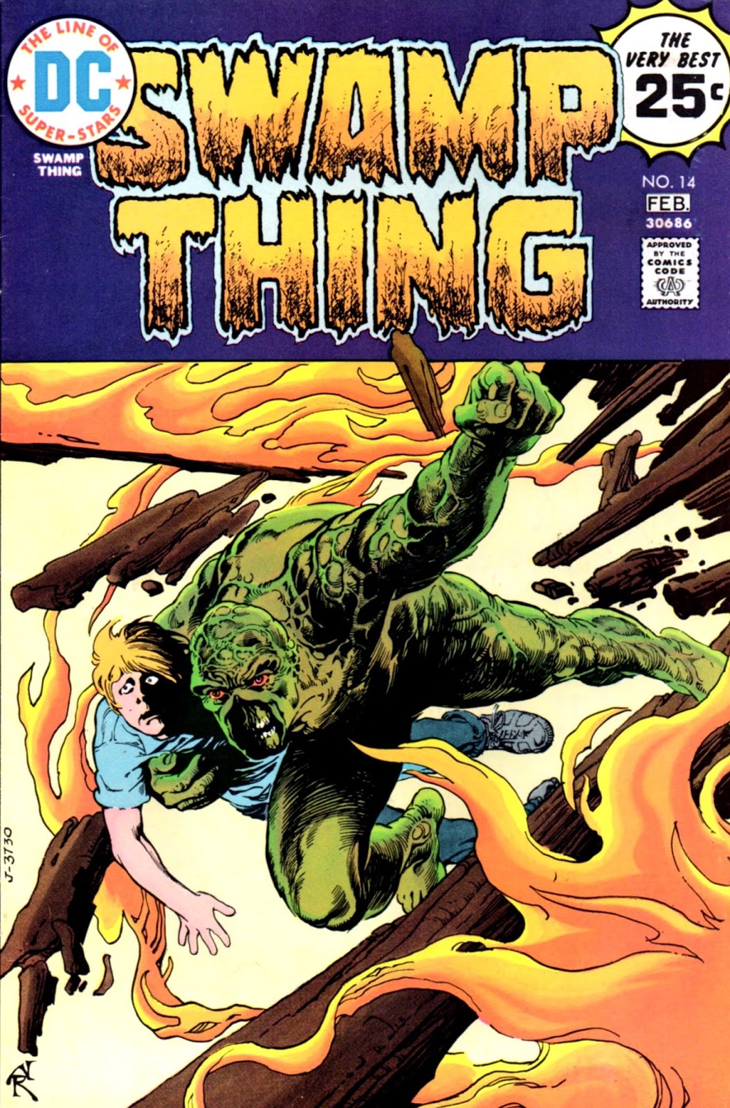 CRIVENS! COMICS & STUFF!: PART TWO OF THE ORIGINAL SWAMP THING COVER ...