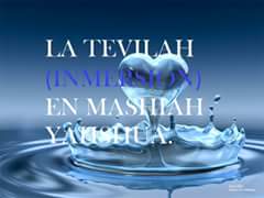Tevilah(Inmersión)
