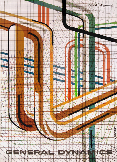 Past Print: Mid-century General Dynamics posters designed by Erik Nitsche