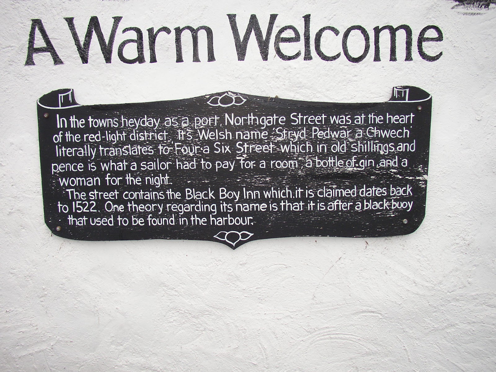 Exploring North Wales: The Black Boy Inn Caernarfon