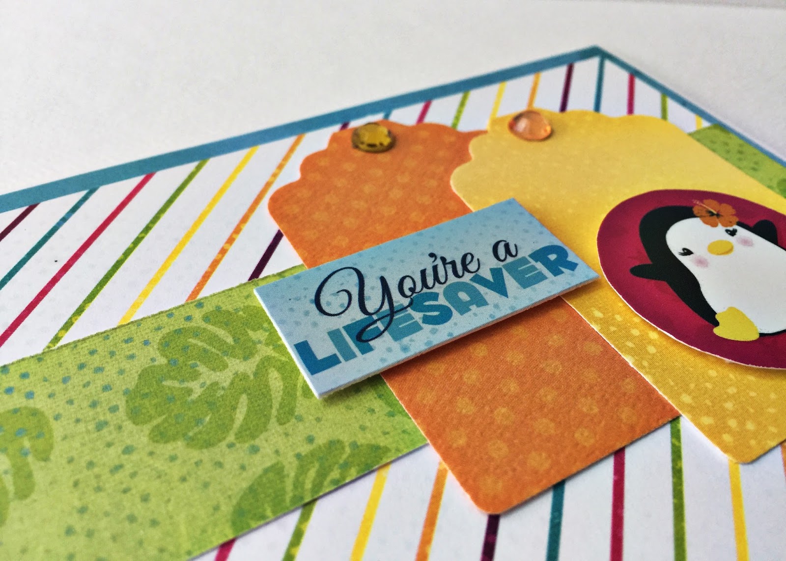 FotoBella: You're a lifesaver card