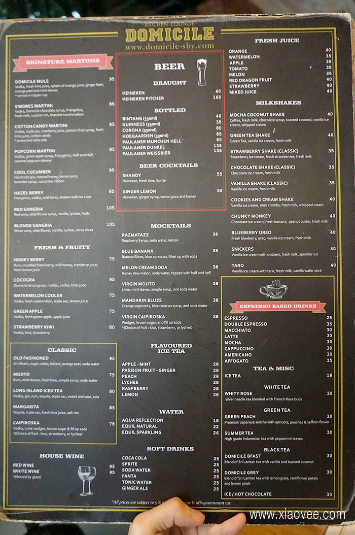 Xiao Vee: Indonesian Beauty Blogger: F&B: Domicile Kitchen Lounge ...