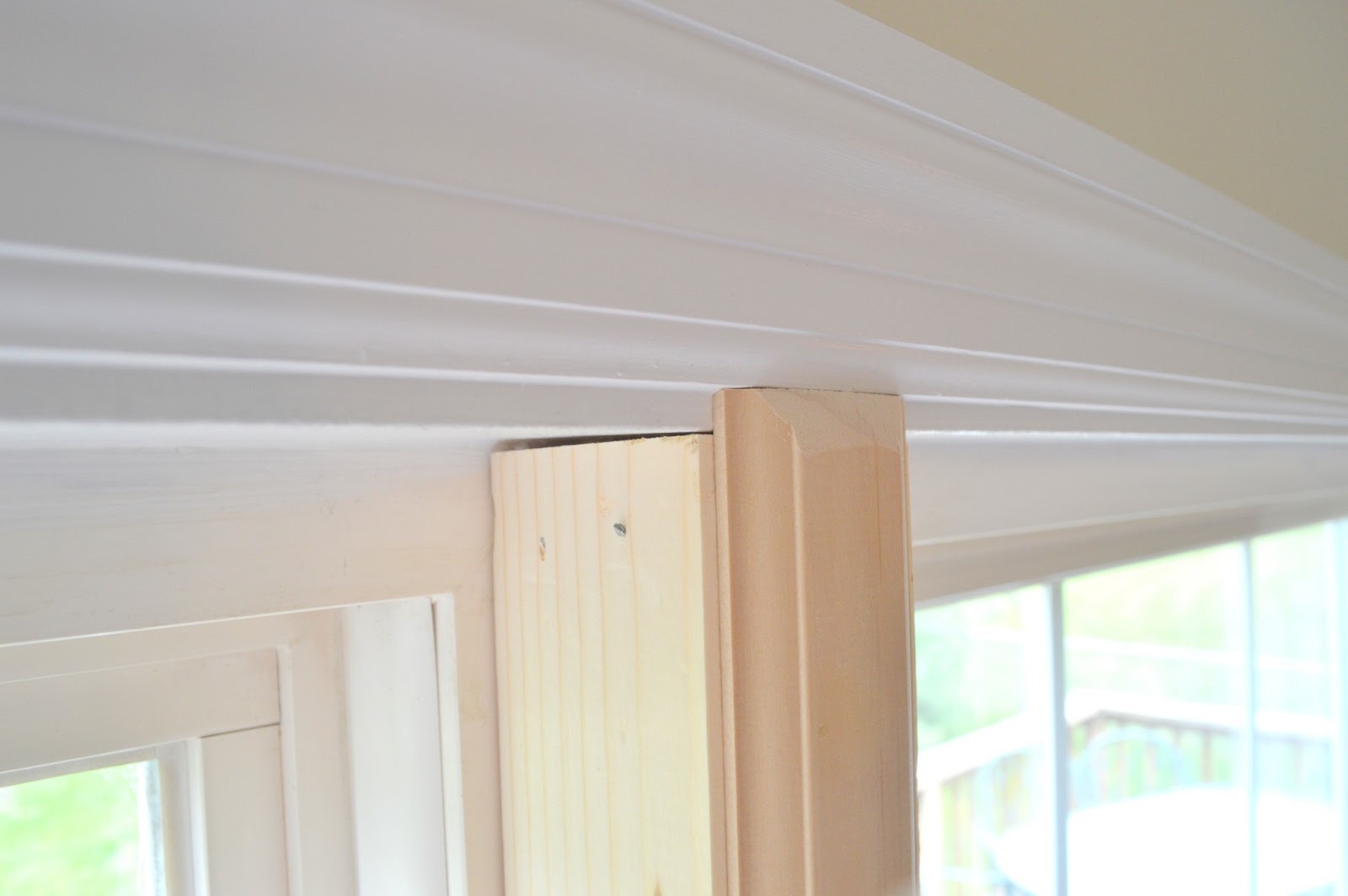 Adding Casing to Drywall Return Windows | Bumbleberries Boutique