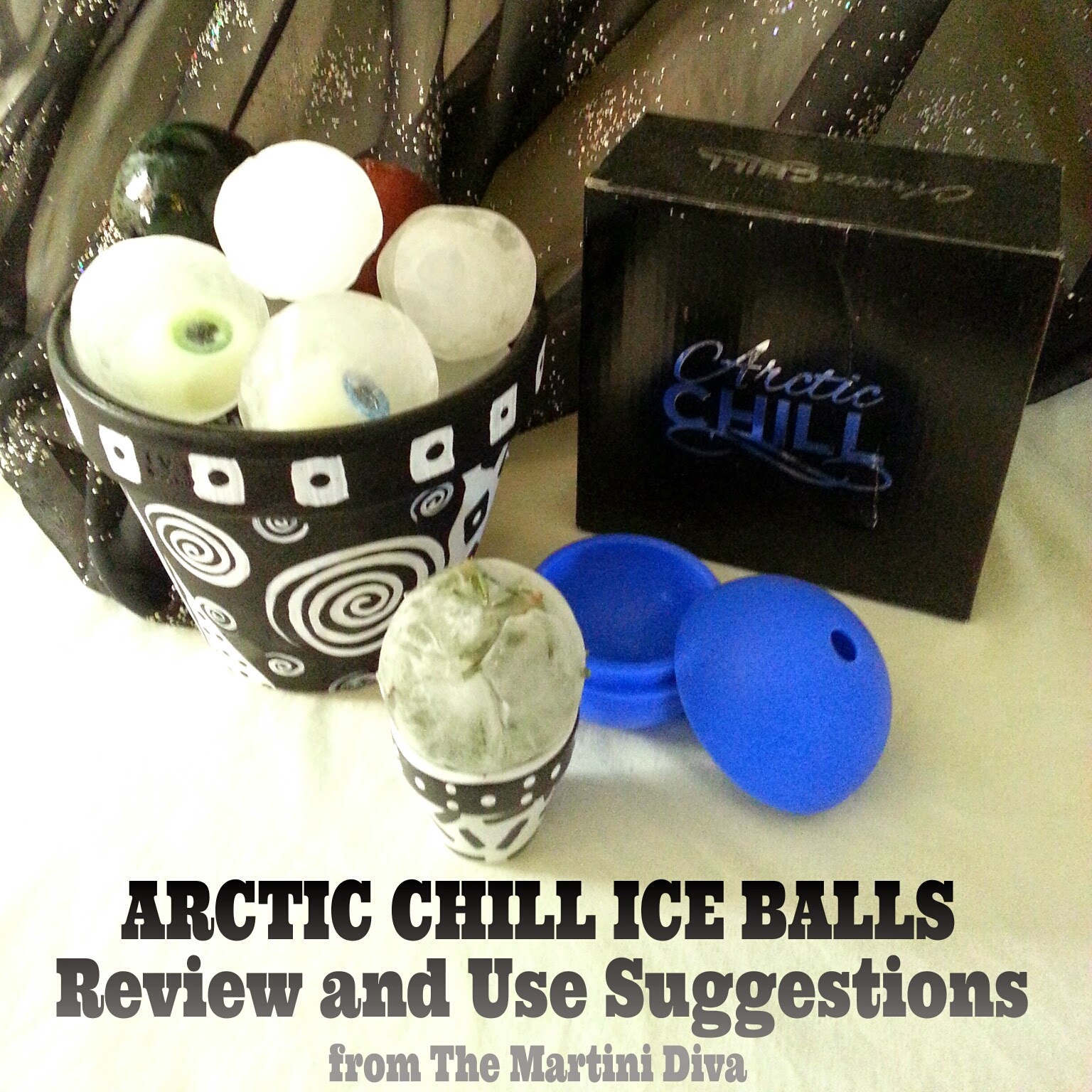 The MARTINI DIVA: Arctic Chill Ice Ball Maker Review