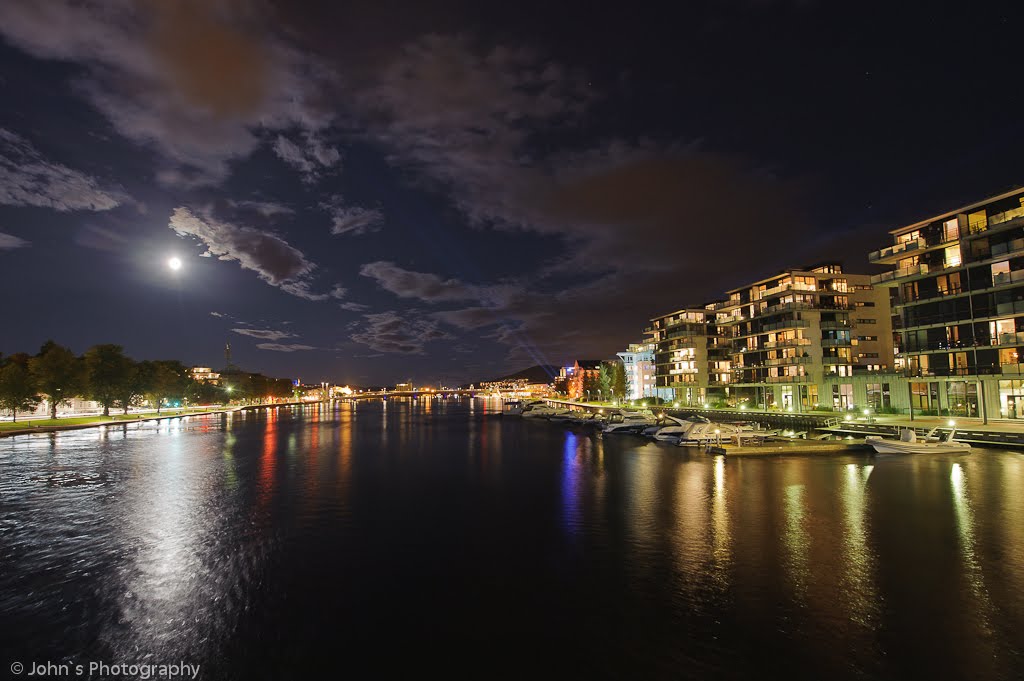 © John`s Photography ©: Drammen | Drammenselva | Ypsilon | Kveld