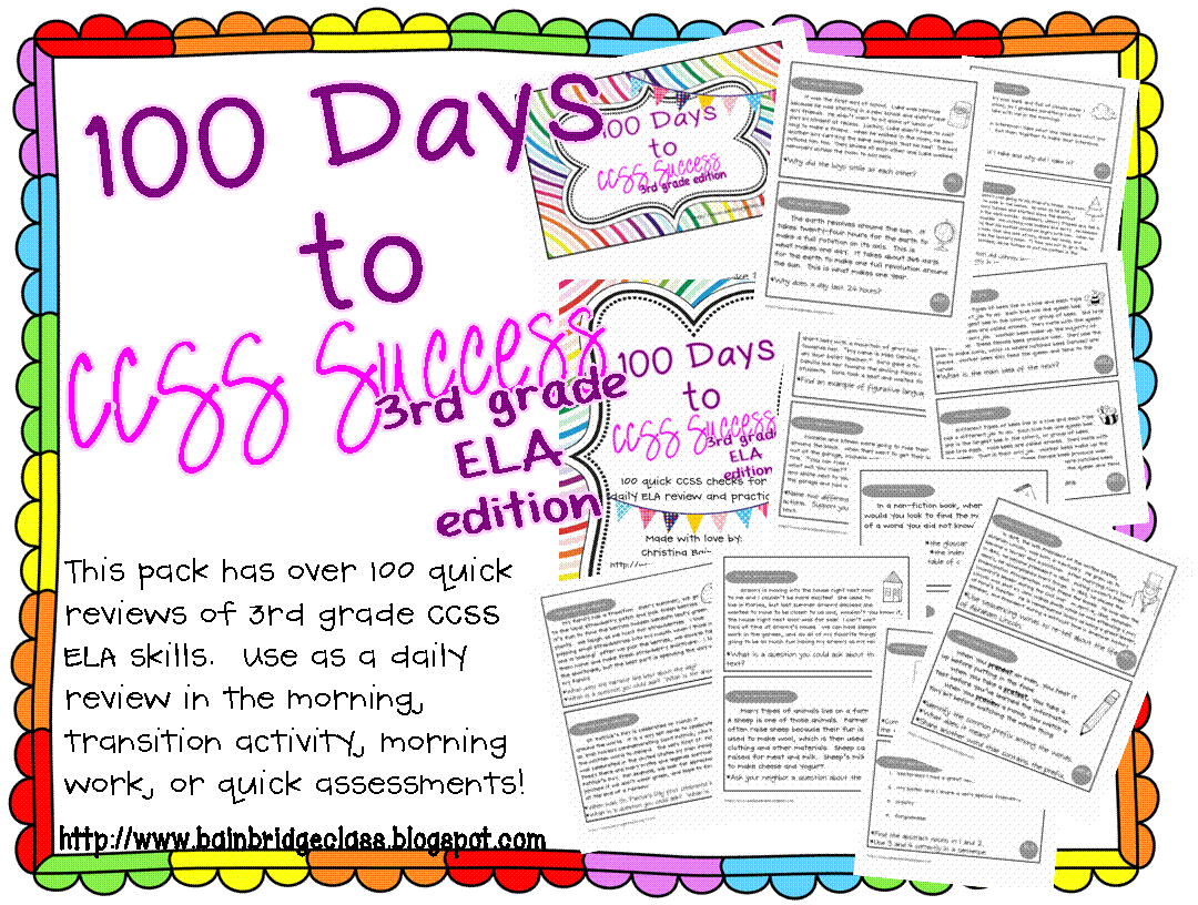 Welcome to the UNI-corner: CCSS Daily Skill Review... Want One?