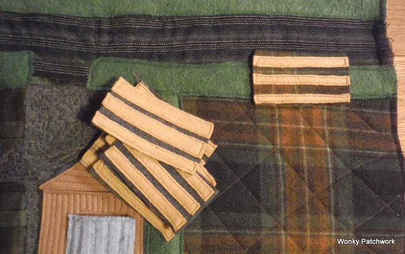 Wonky Patchwork: Farm Quilt Progress