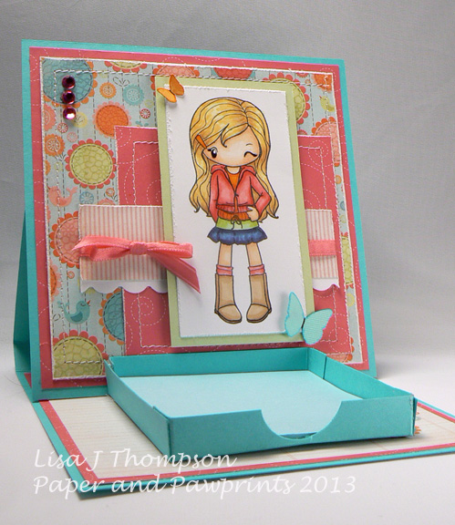 Paper and Pawprints: Easy Easel Card