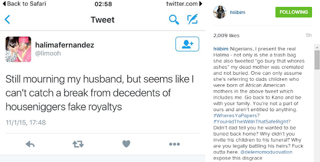 Daughter of late billionaire, Deinde Fernandez, calls out her father's ...