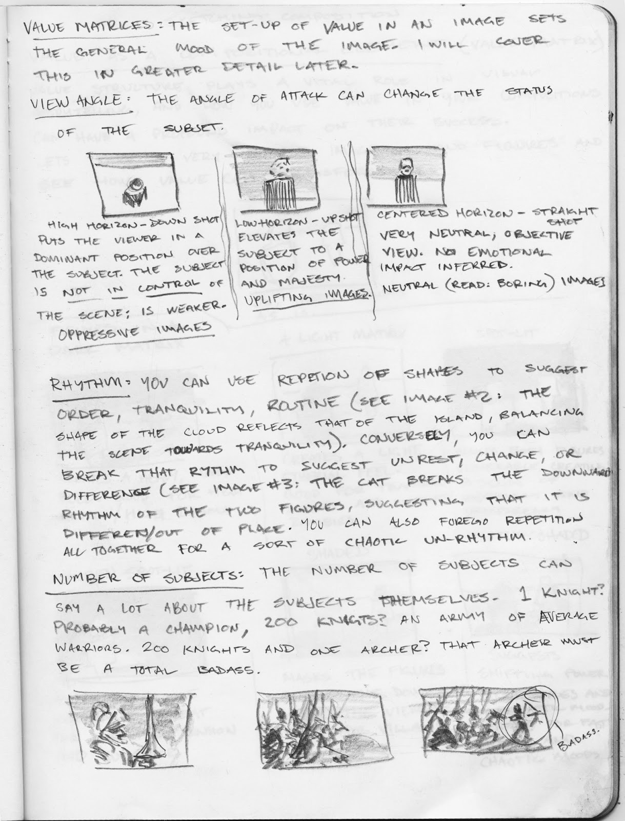 Wombat Revelry: Lesson: Composition as Storytelling