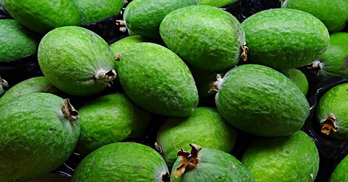 Citrus Enthusiast: Feijoa Season is here!
