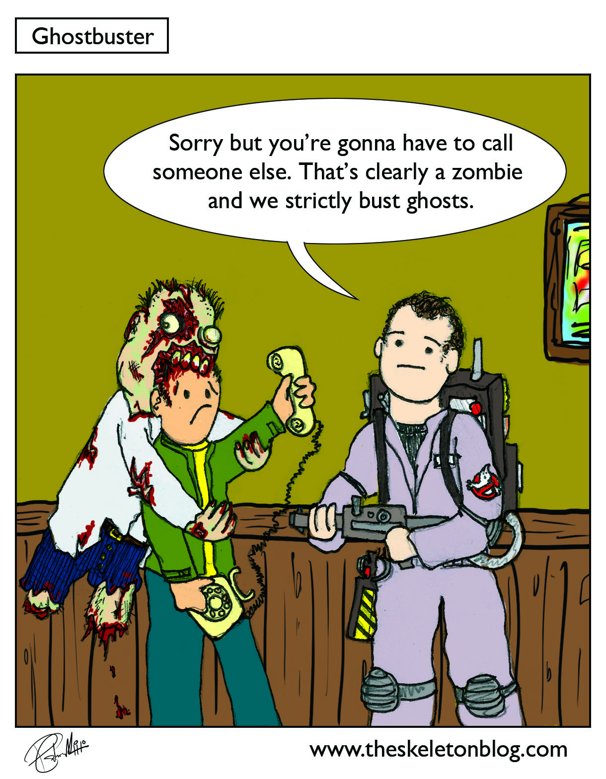 Skeleton Blog: October 2012