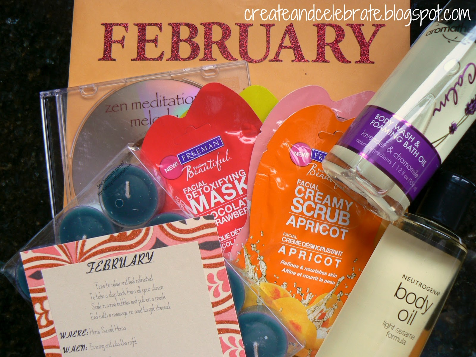 Create & Celebrate: February Date - Spa Night