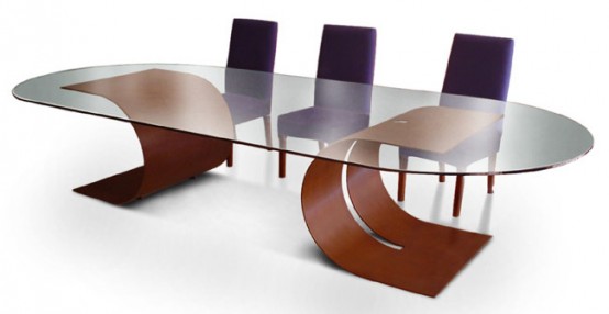 Glass top dinning table designs ideas. | An Interior Design